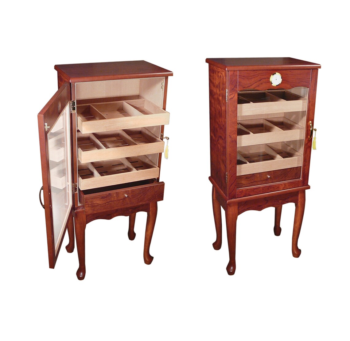 THE Oxford Standing Humidor 600 Capacity W/ Adjustable - Etsy