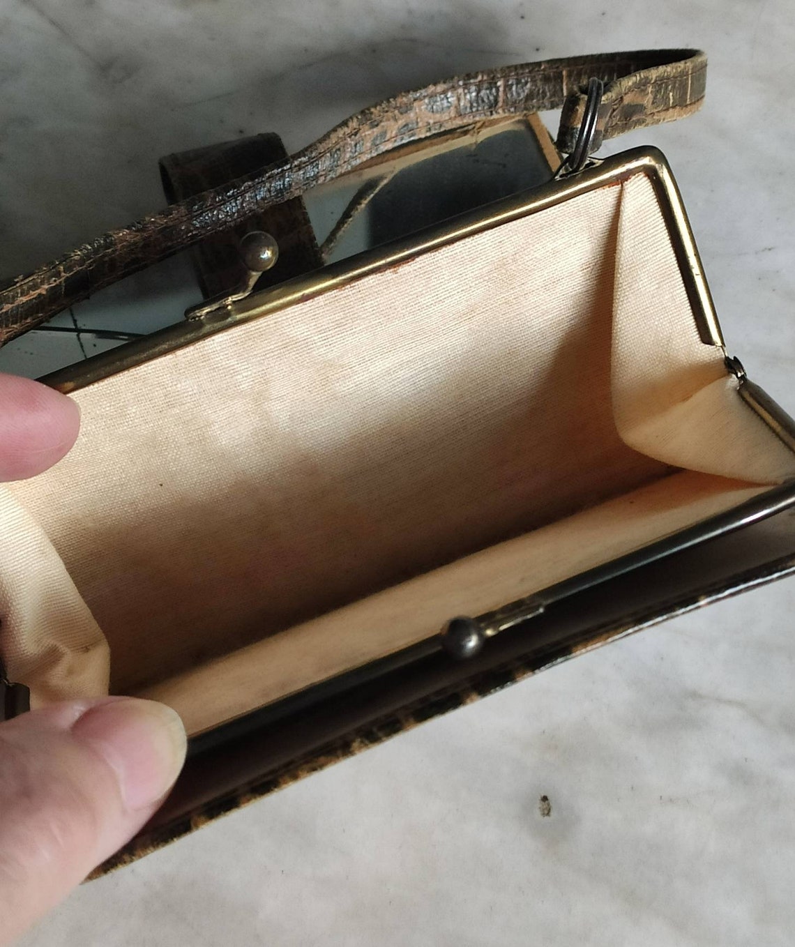 Edwardian Leather Purse. - Etsy