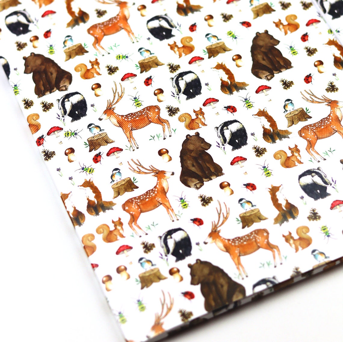 Forest Theme File Folder. for Documents, Important Papers - Closable ...