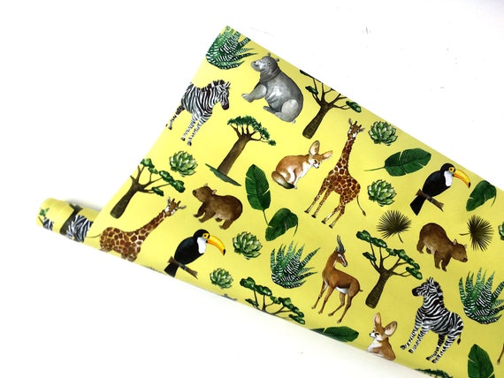 Safari themed wrapping paper. Wrappin paper for boys and girls | Etsy