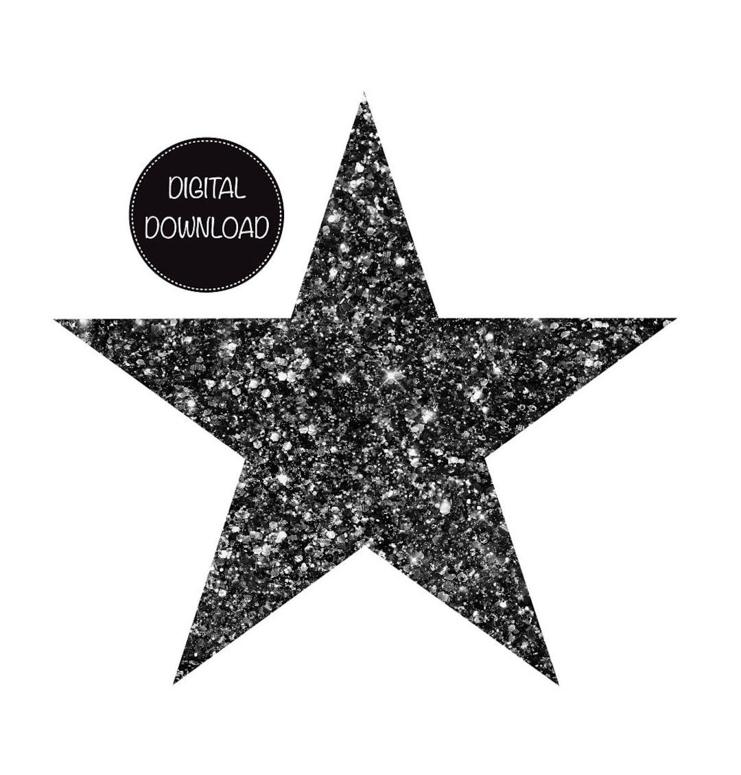 Star Clipart Black And White