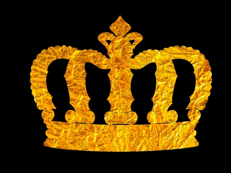 König & Königin Krone Png Overlay Png königliche Kronen - Etsy.de