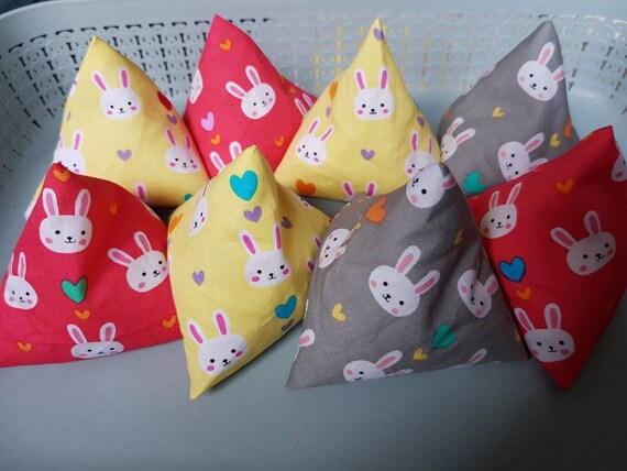 8 X Pyramid Pattern Weights. Rabbits and Hearts With Several | Etsy
