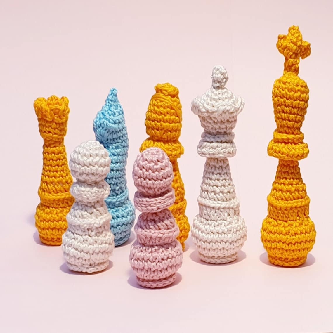 E-book Chess Pieces Crochet Pattern - Etsy