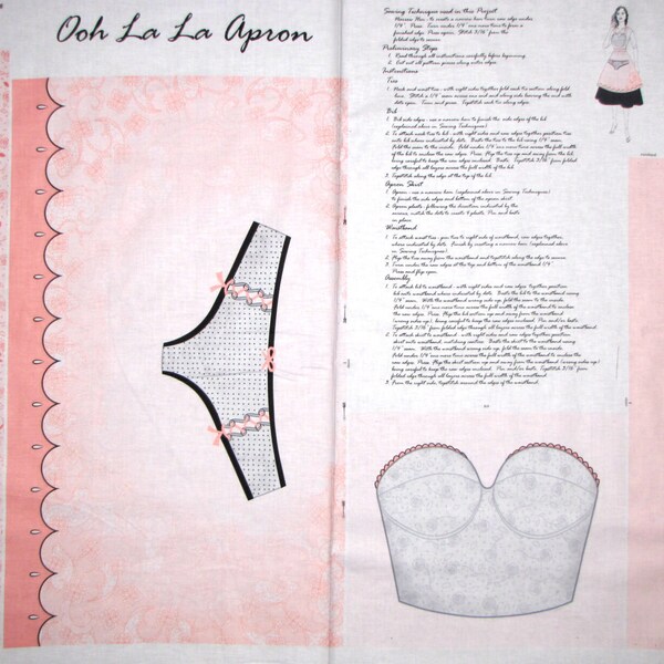 Apron Panels to Sew - Etsy