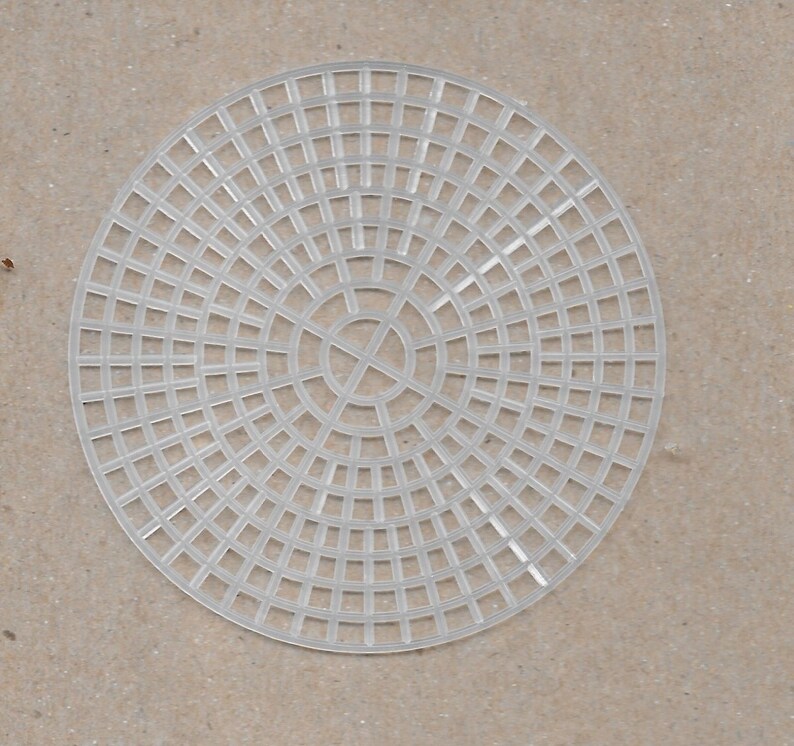 3 Plastic Canvas Circle Regular 7 Mesh - Etsy