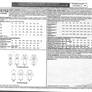 Butterick B4508-dress or 5848-pajamas Mccall's M5752-dress or 3258 ...