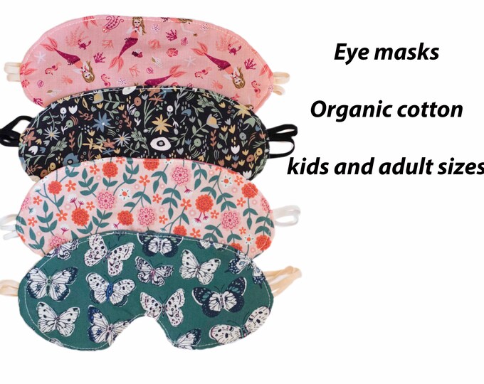 Eye Mask for Kids Eye Mask for Woman Sleep Mask Organic - Etsy
