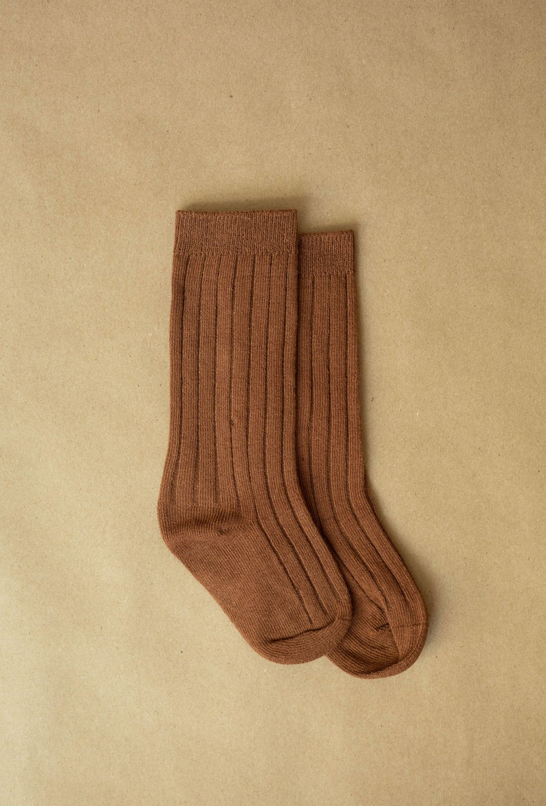 Kids Socks Earth Tones Stretch Boho Kids Socks uniform Romper - Etsy