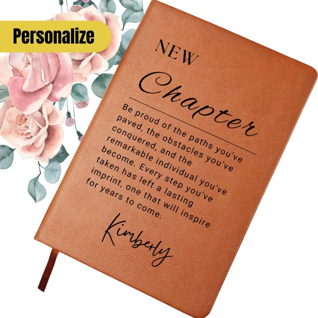 New Chapter Retirement Gift, Retirement of Coworker Appreciation Gifts ...