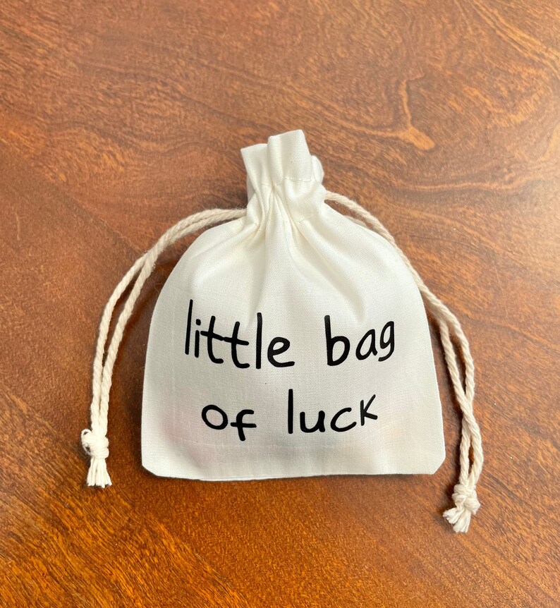 Good Luck Gift Luck Keepsake Gift Positivity Gift Thinking - Etsy UK
