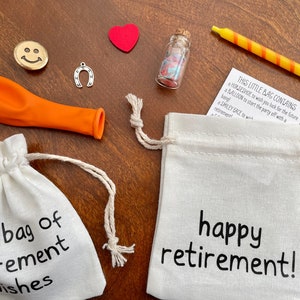 Retirement Gift, Happy Retirement Keepsake, Colleague Leaving Gift - Etsy