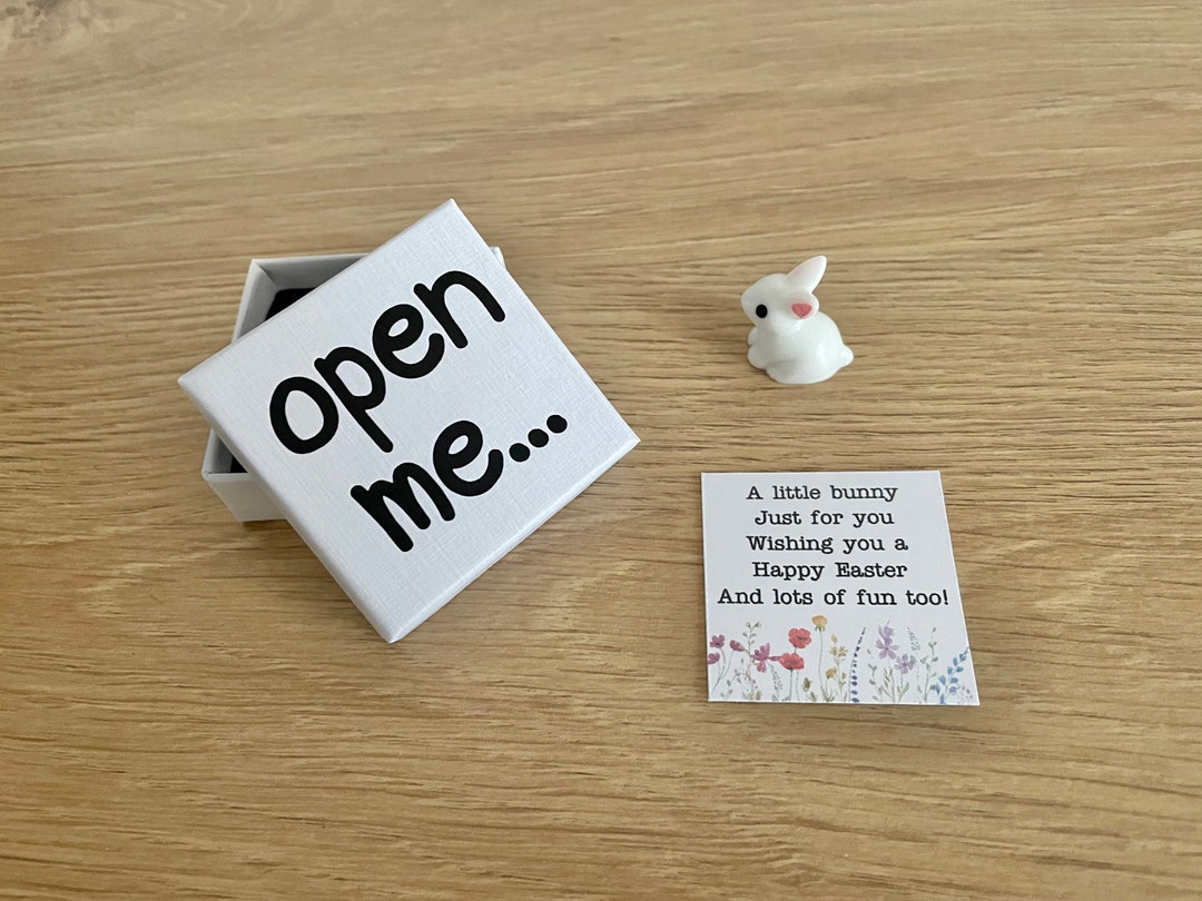 Easter Keepsake Gift, Easter Bunny, Happy Easter Gift, Small Easter ...