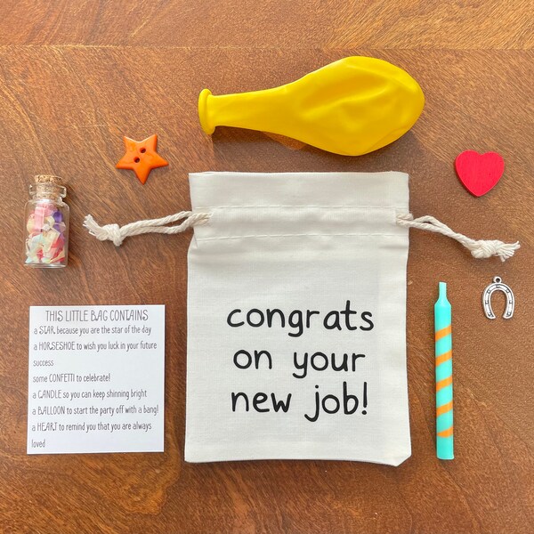 New Job Gift - Etsy