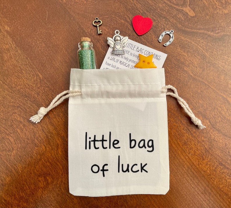 Good Luck Gift Luck Keepsake Gift Positivity Gift Thinking - Etsy UK