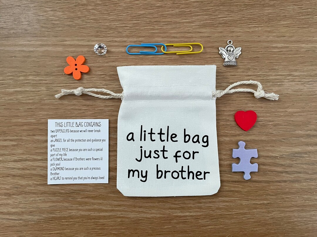Brother Gift, Brother Keepsake, Gifts for Him, Brother Birthday Gift ...