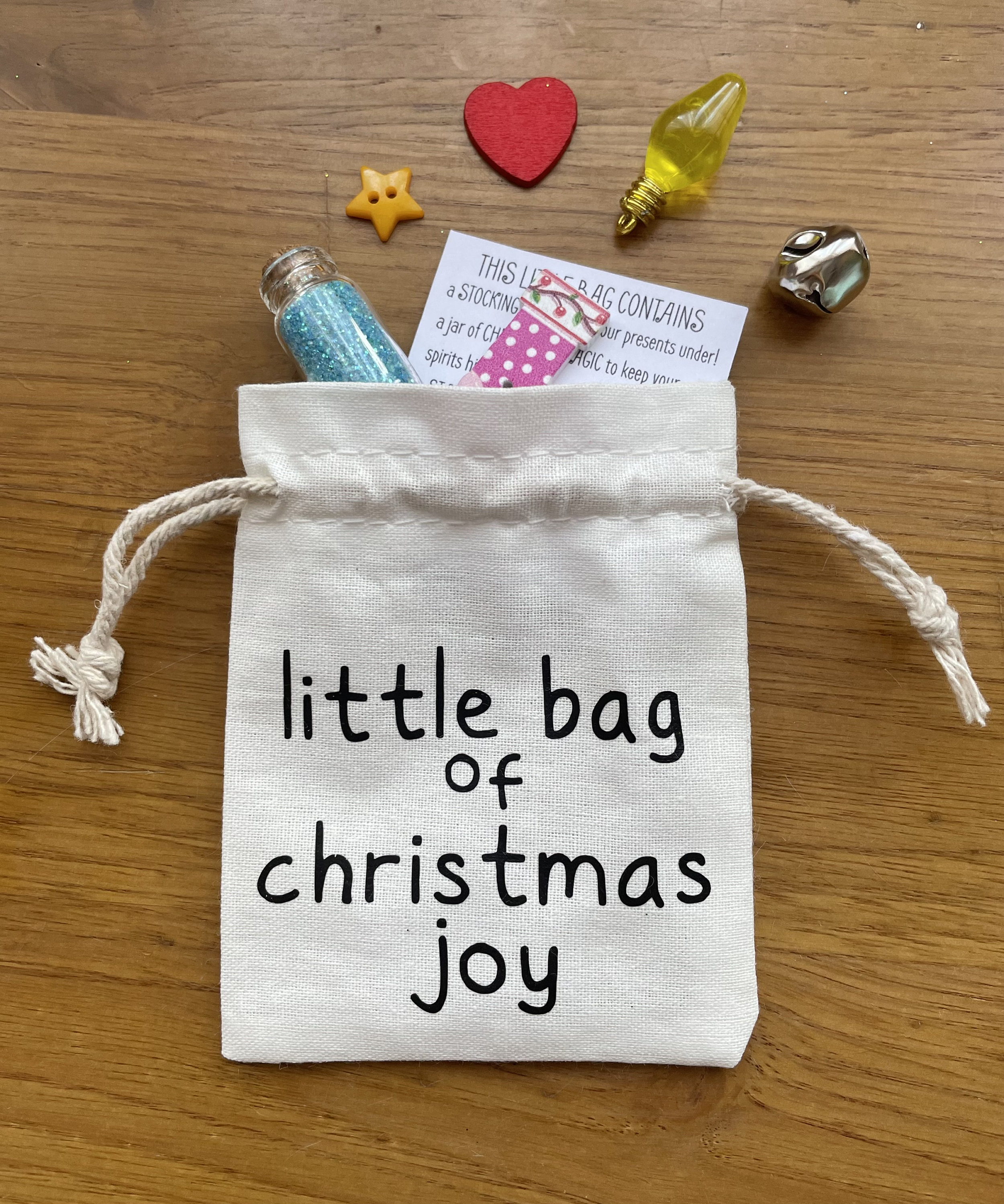 Christmas Gift Christmas Bag Stocking Filler Christmas - Etsy UK