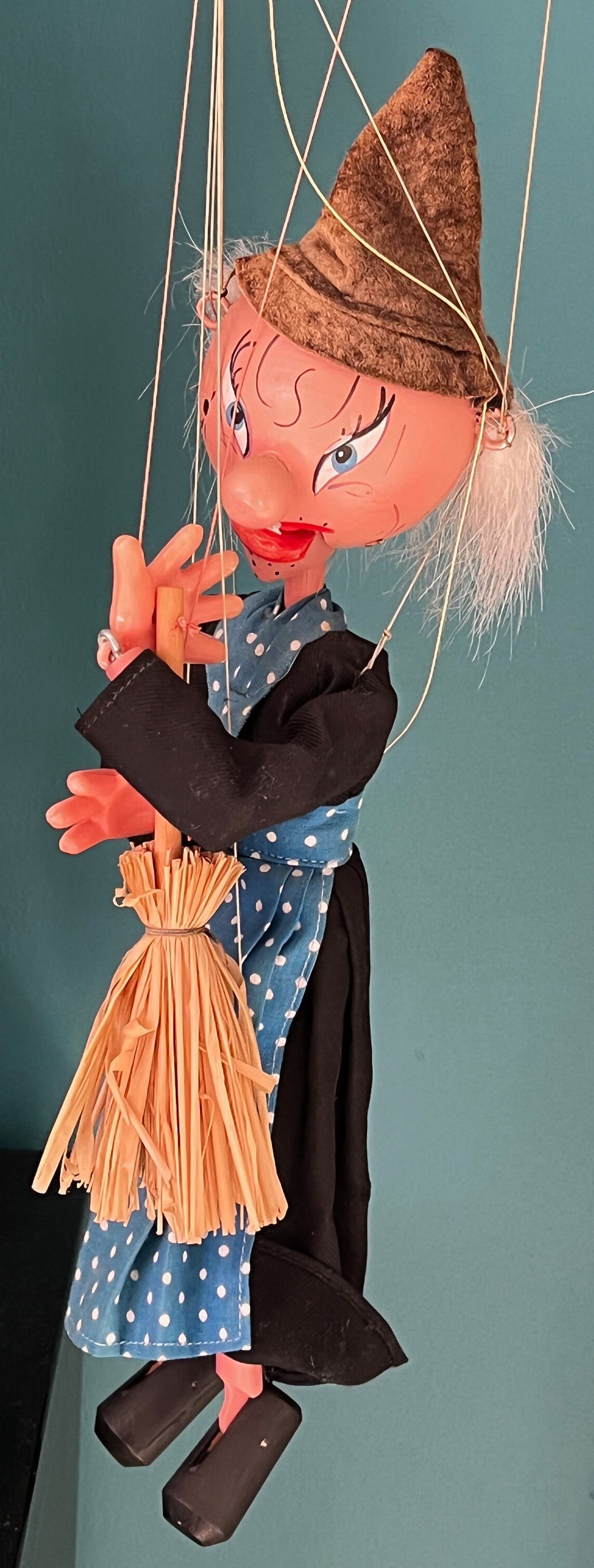 Vintage Pelham Wicked Witch Puppet-c 1950 - Etsy