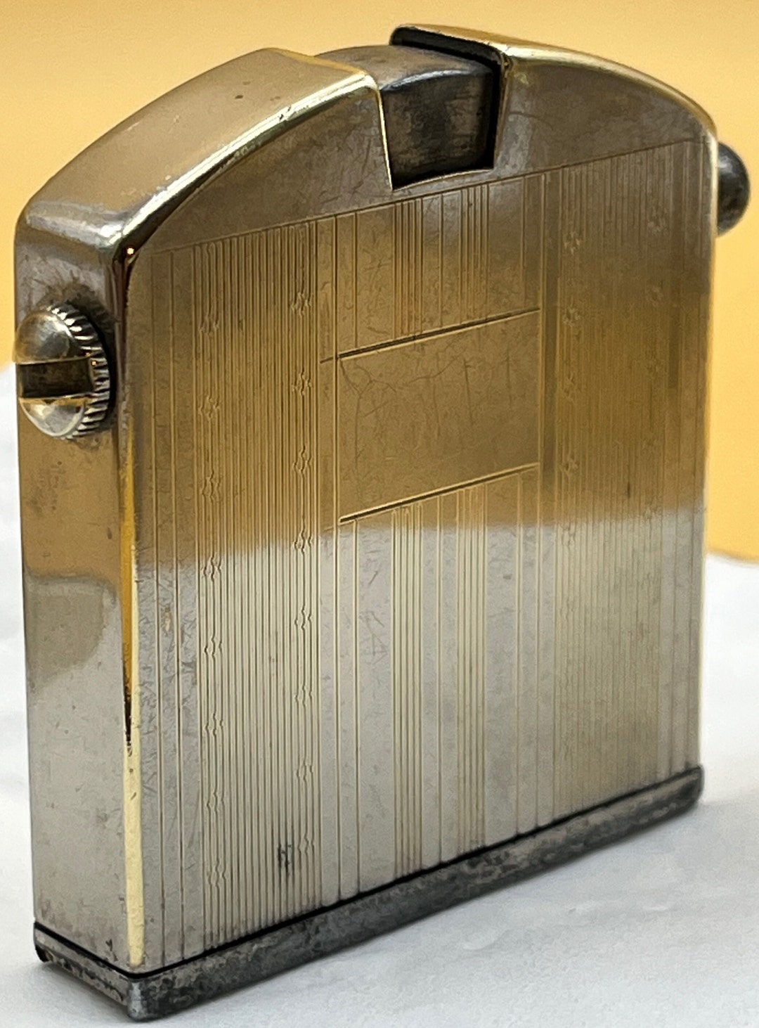 Karl Schieder. 1930's Pocket Cigarette Lighter by Kaschie, Model No. 33 ...