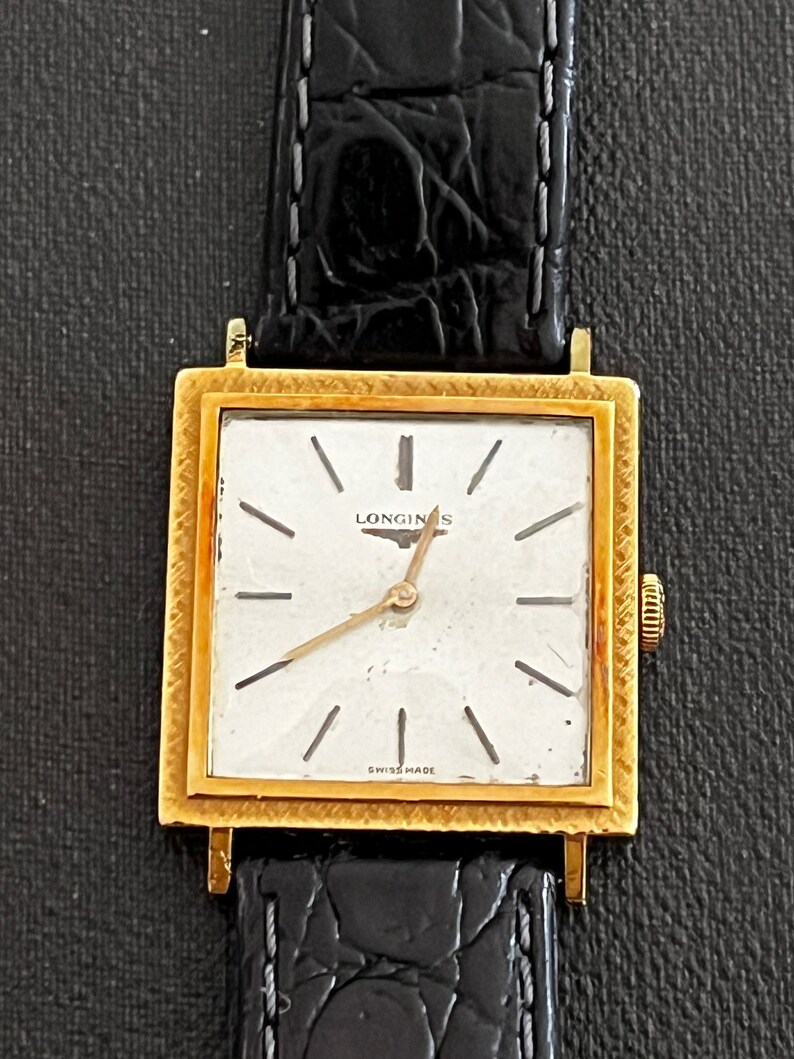Longines 18k Gold Men's Wristwatch C1960-mechanical - Etsy