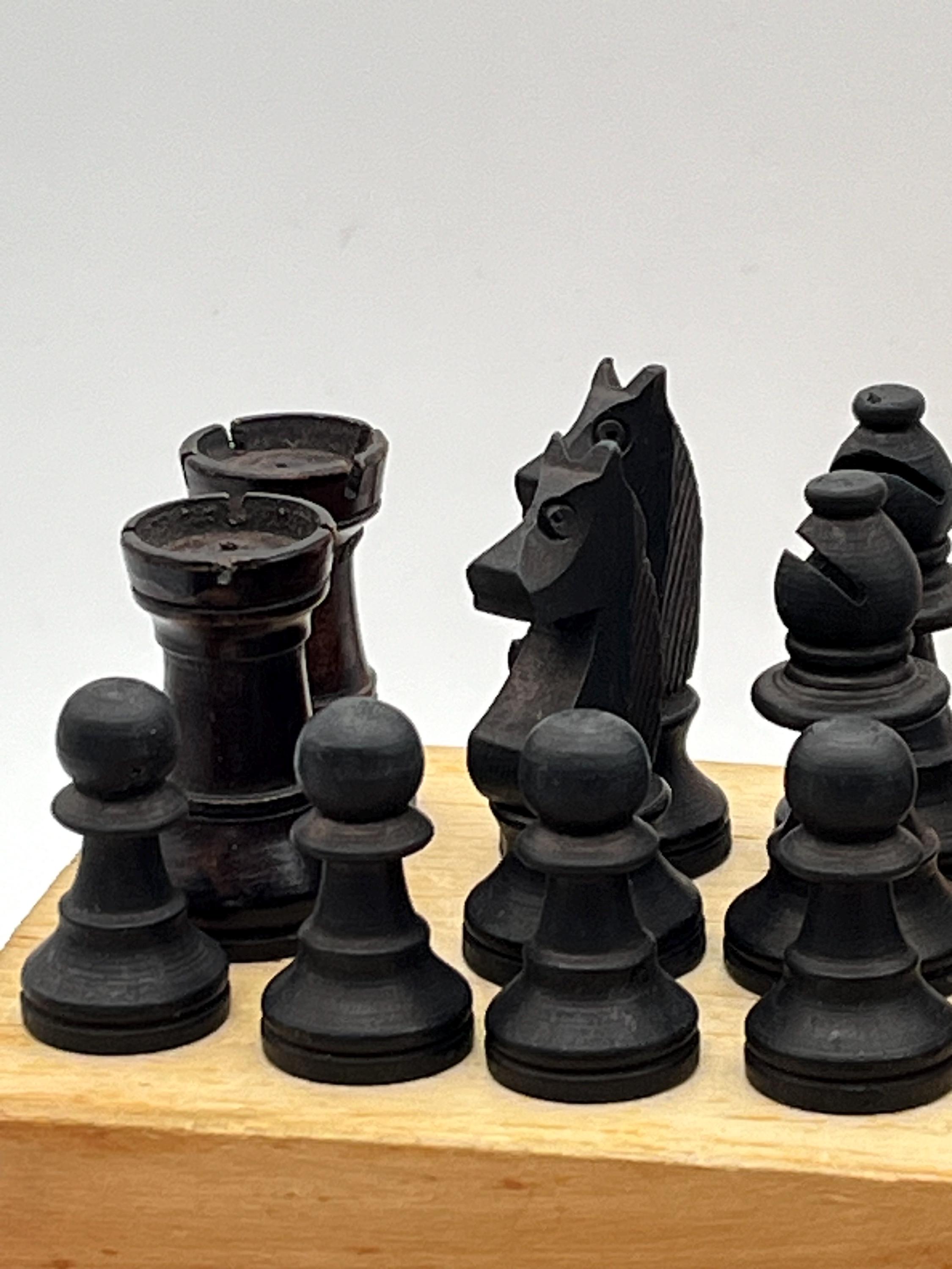 Staunton Chess Set. Mid Century - Etsy