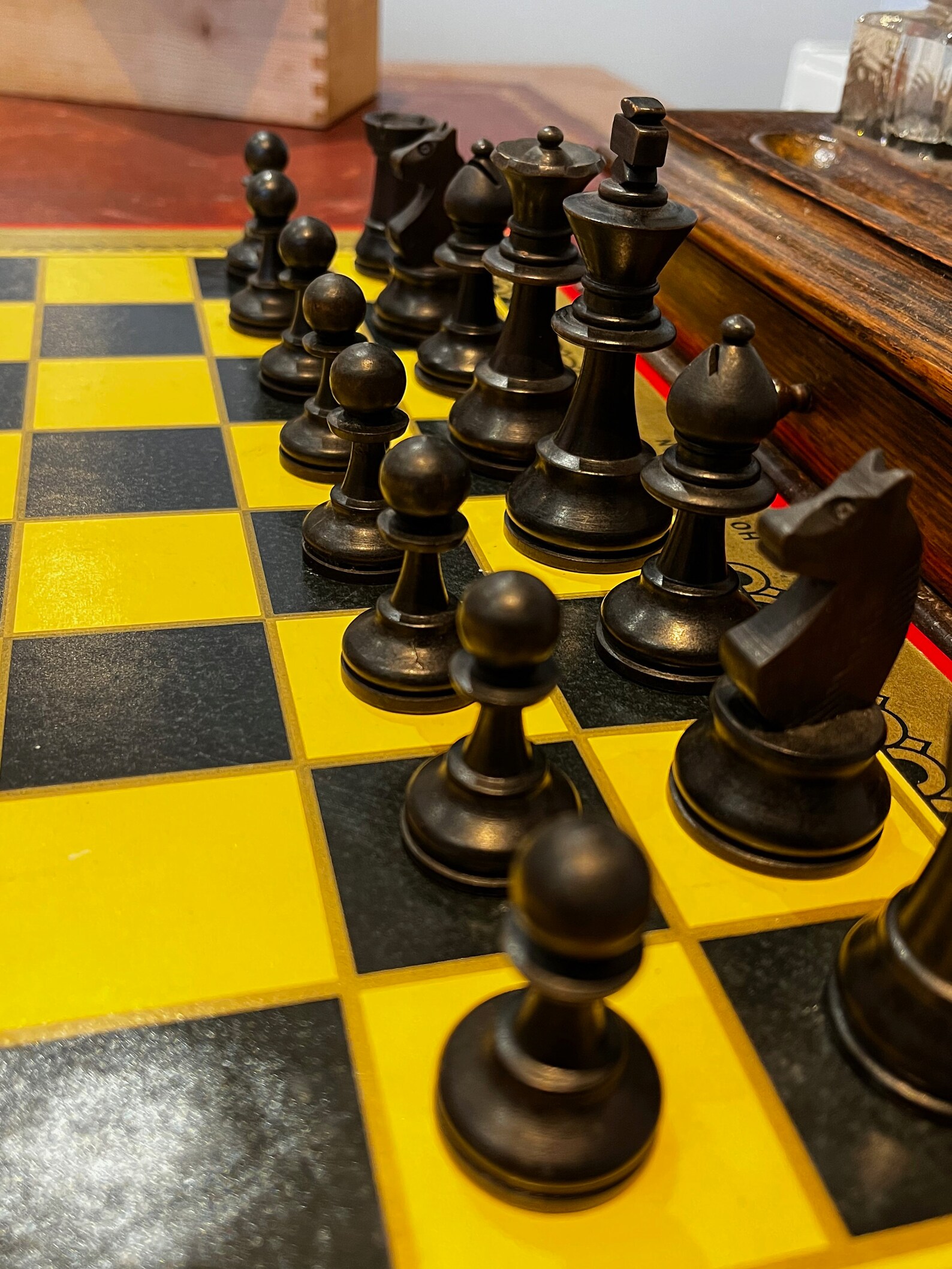 Grand Master Chess Set C1970-boxwood - Etsy