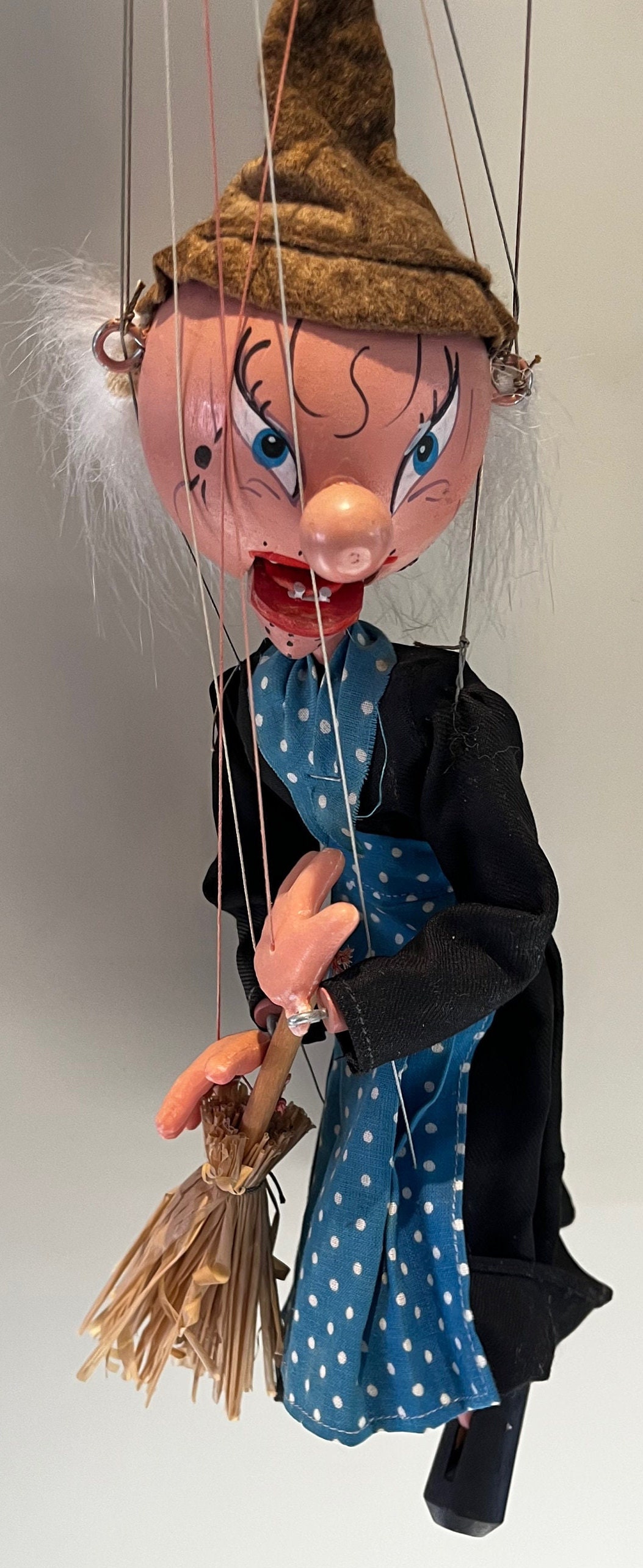 Vintage Pelham Wicked Witch Puppet-c 1950 - Etsy