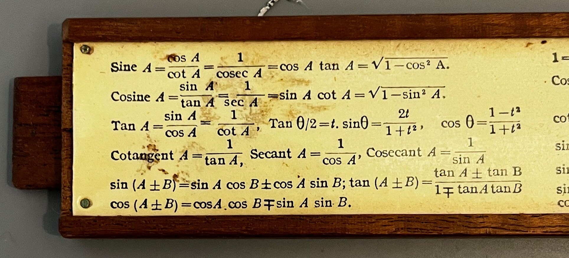 Nuclear Physics Slide Rule 1950 - Etsy