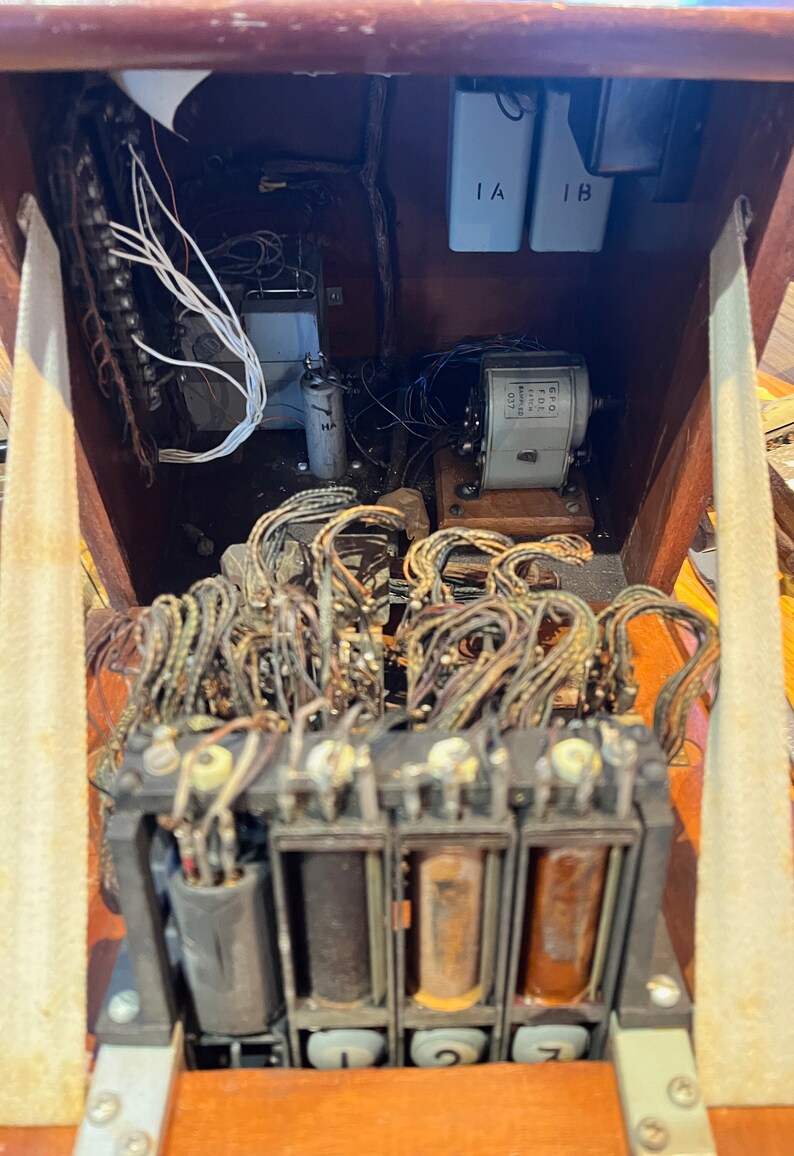 Pre-war Telephone Switchboard Complete With Bakelite Telephone -C1920 ...