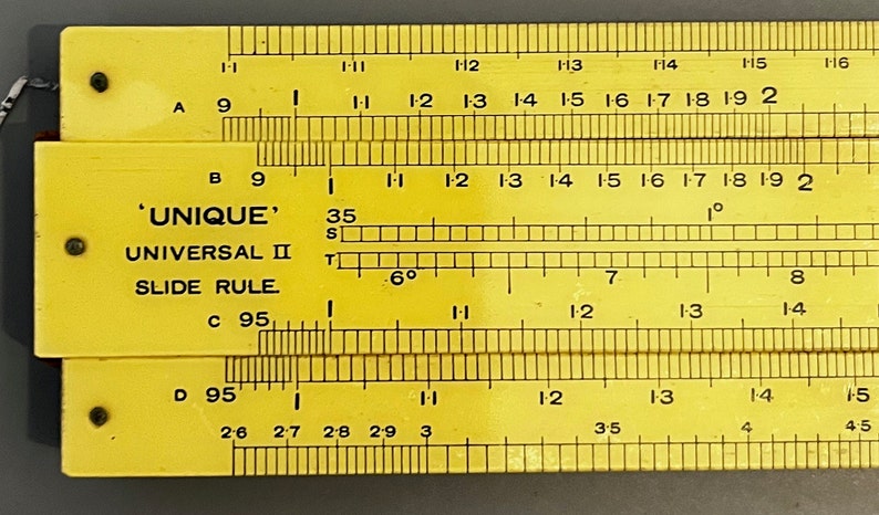 Nuclear Physics Slide Rule 1950 - Etsy