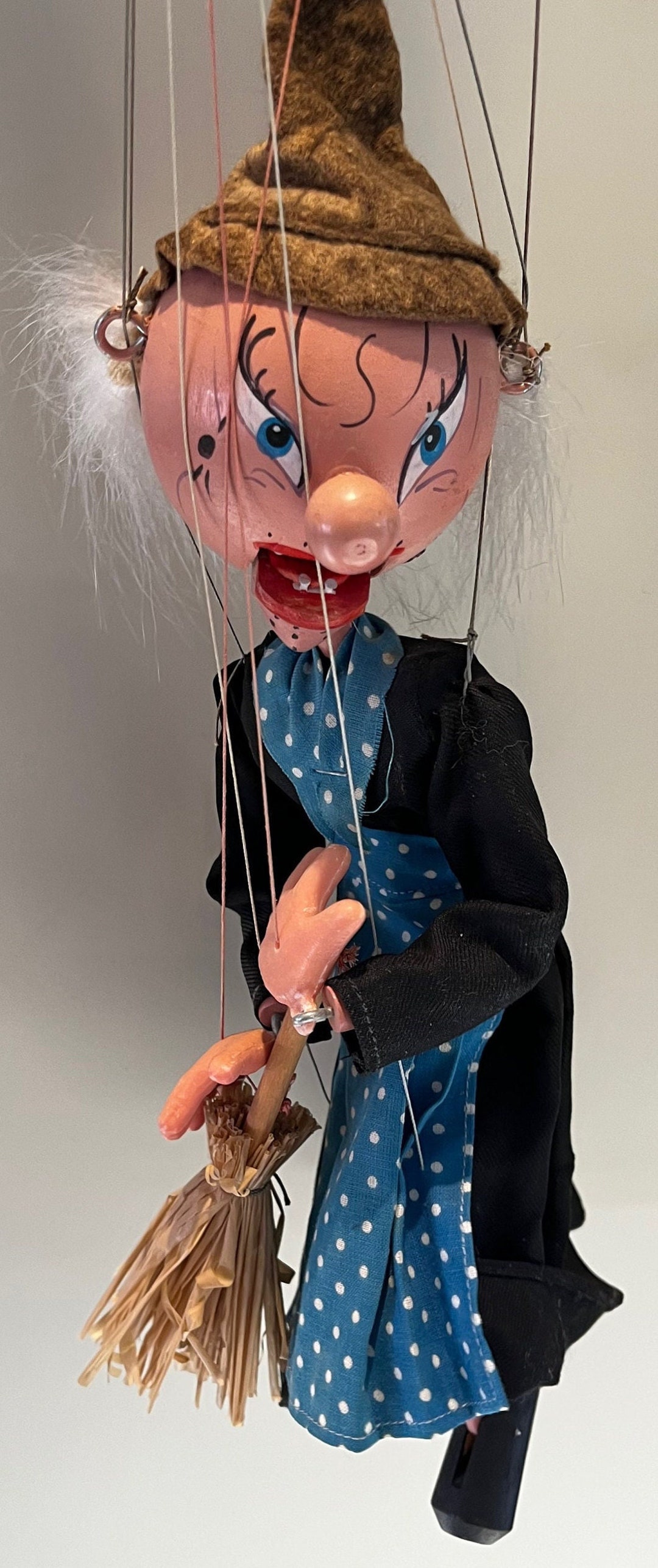 Vintage Pelham Wicked Witch Puppet-c 1950 - Etsy