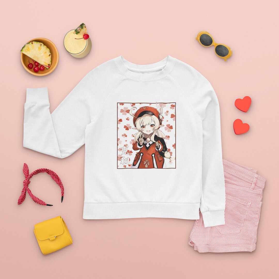 Klee Genshin Impact Aesthetic Anime Vaporwave Unisex Heavy Blend ...