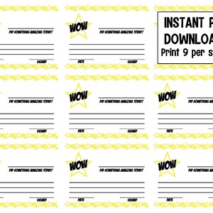 Shining Star Printable - Etsy