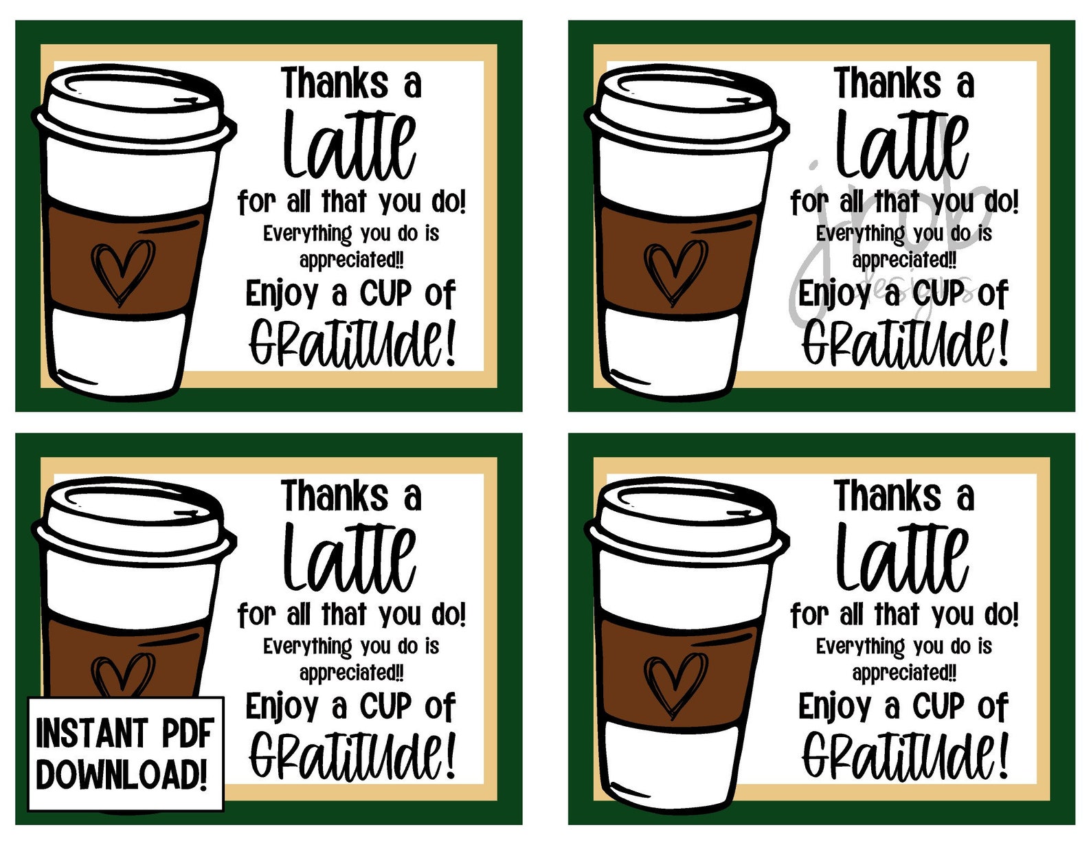 Coffee Appreciation Printable - Etsy