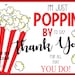 Thank You Popcorn Printable - Etsy