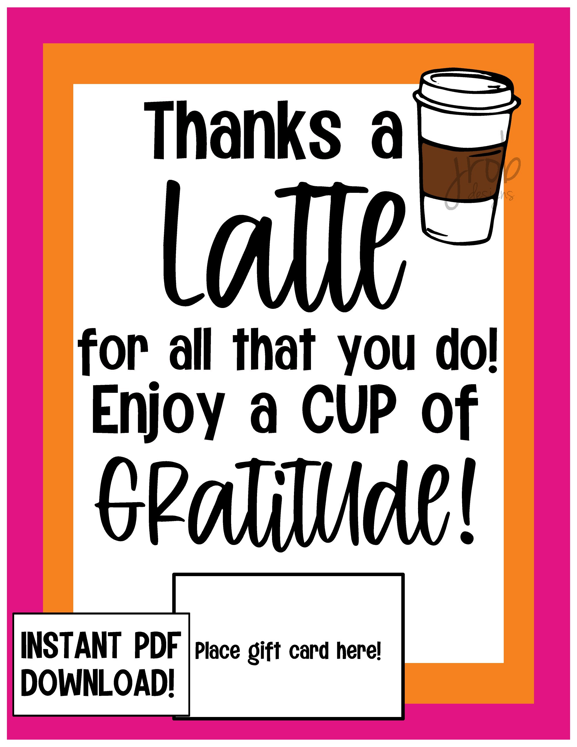 Coffee Appreciation Printable - Etsy