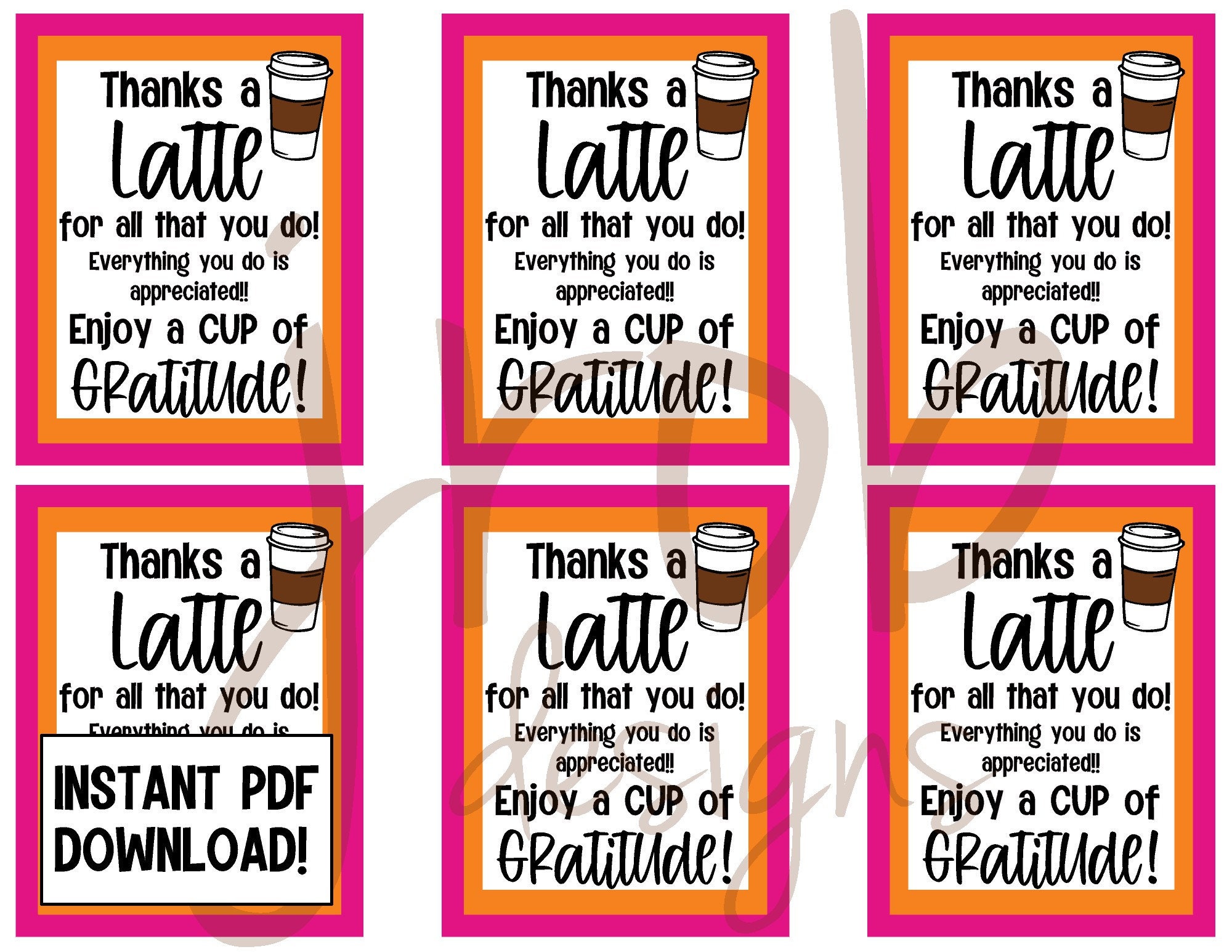 Coffee Appreciation Printable - Etsy