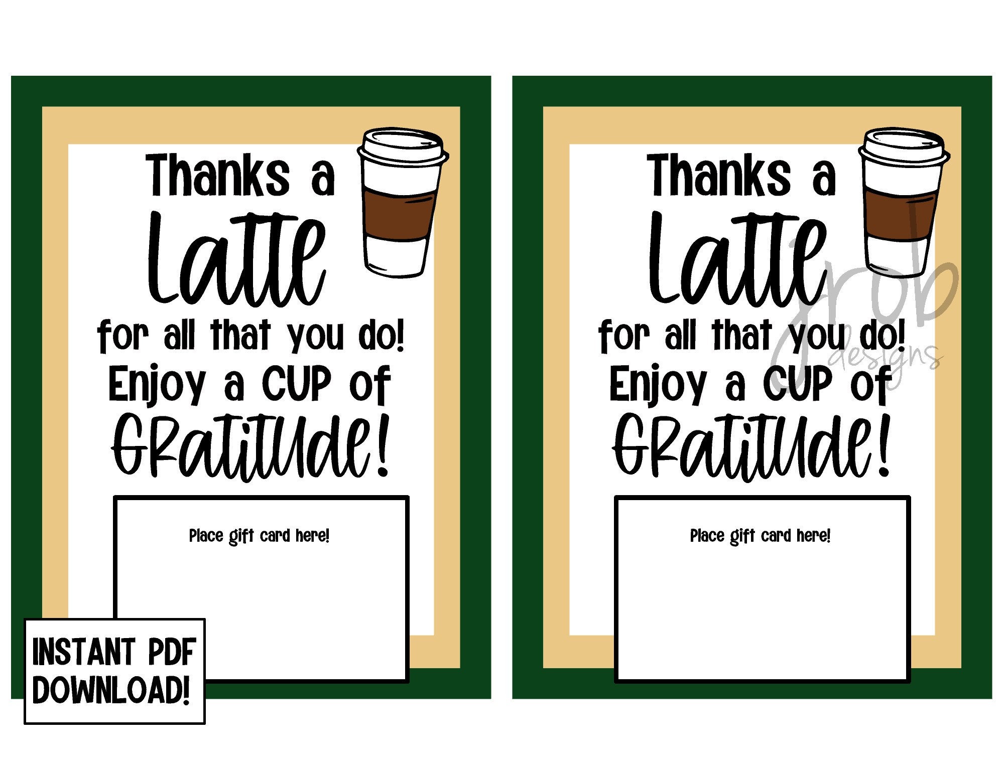 Coffee Appreciation Printable - Etsy