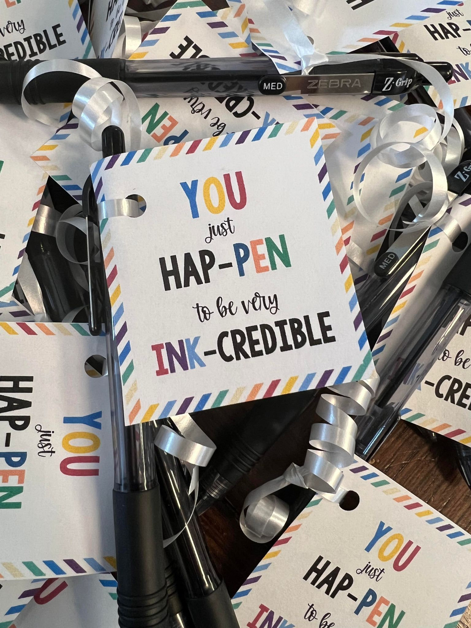 Pen Appreciation Printable - Etsy