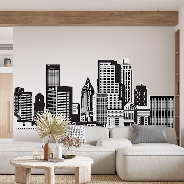 City Wall Decals - Etsy