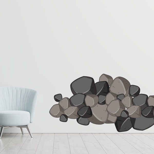 Stone Wall Decal - Etsy