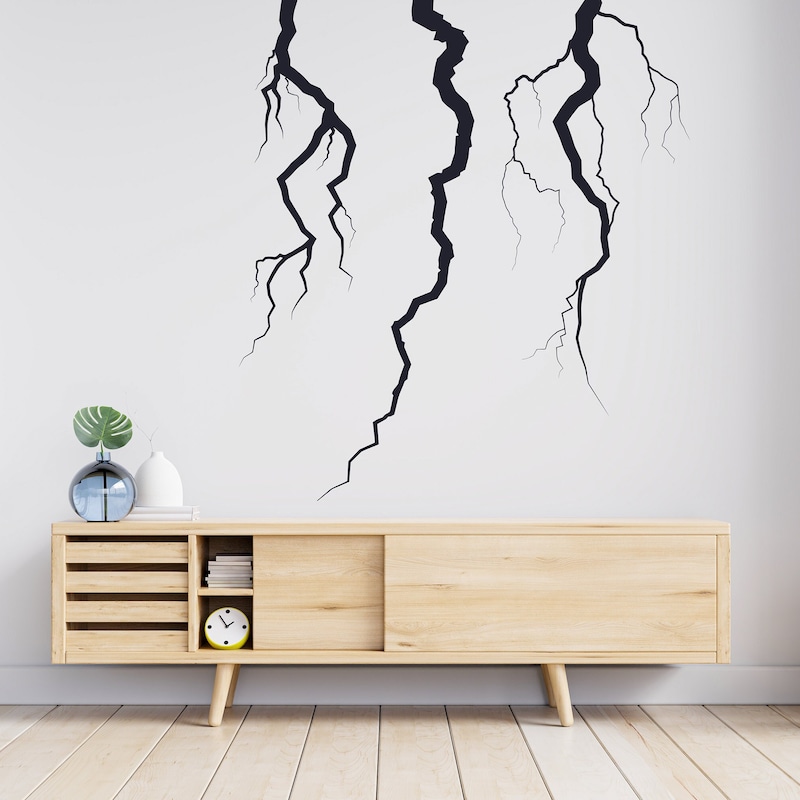 Broken Wall Decal - Etsy