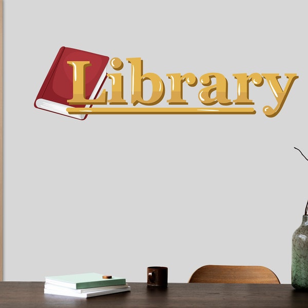 Library Wall Art - Etsy