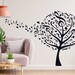 Music Note Tree Wall Decal, Music Lovers Gift, Music Room Decoration ...