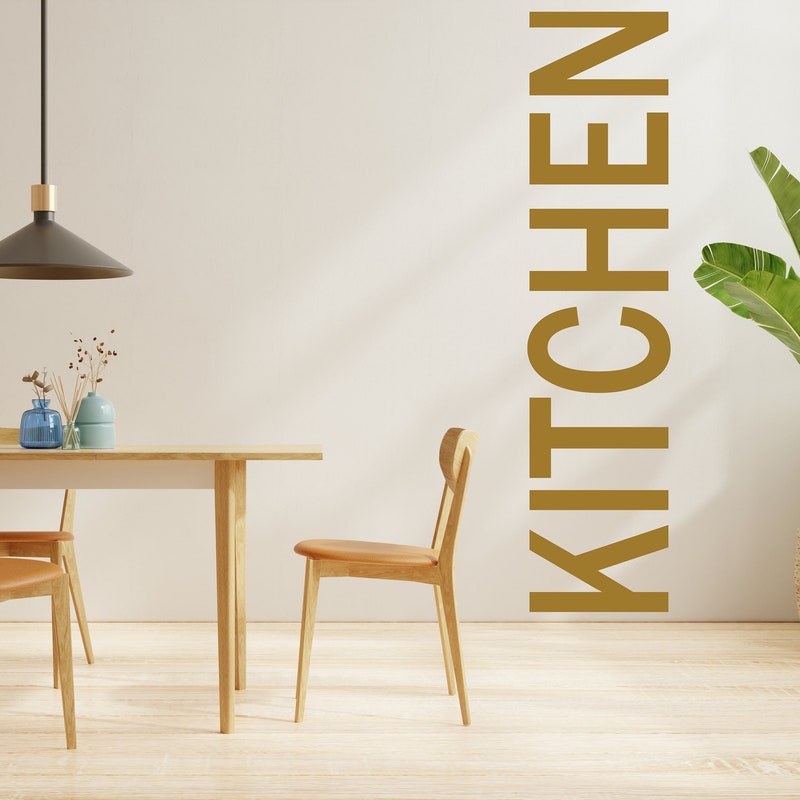 Kitchen Wall Stickers - Etsy