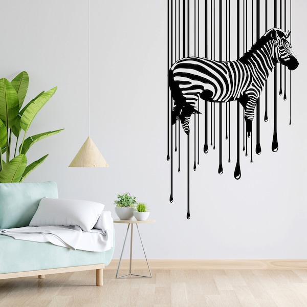 Zebra Decal - Etsy