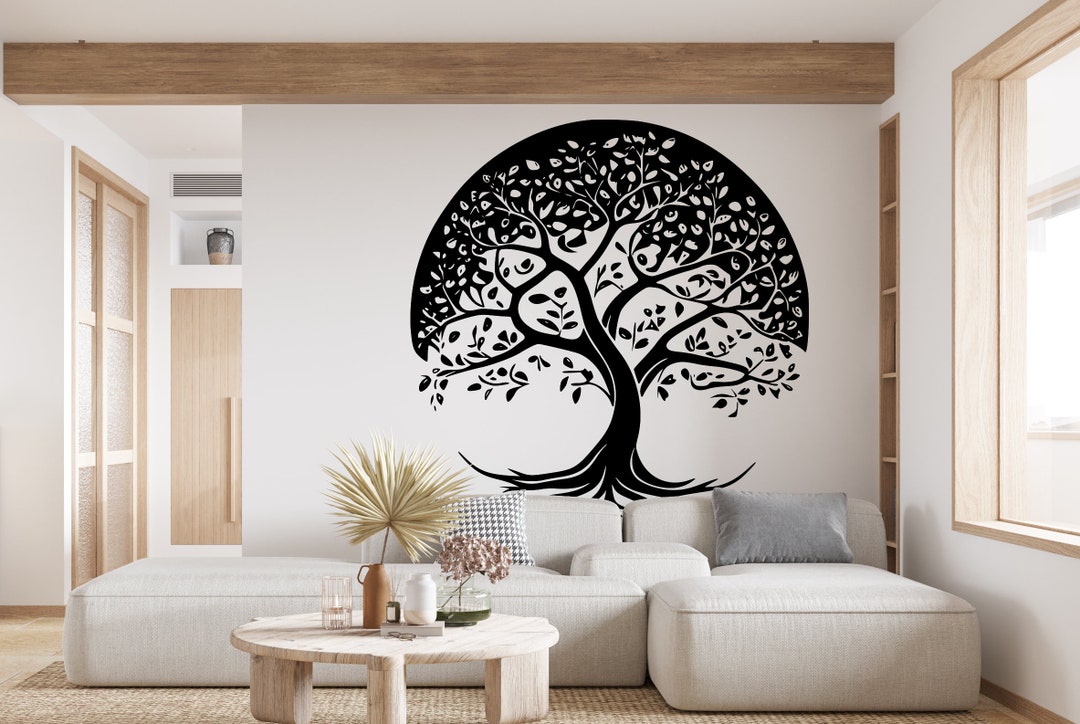 Tree of Life Wall Decal Tree Wall Art Tree Wall Decal, Tree Art, Tree ...