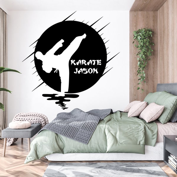 Karate Wall Decals - Etsy