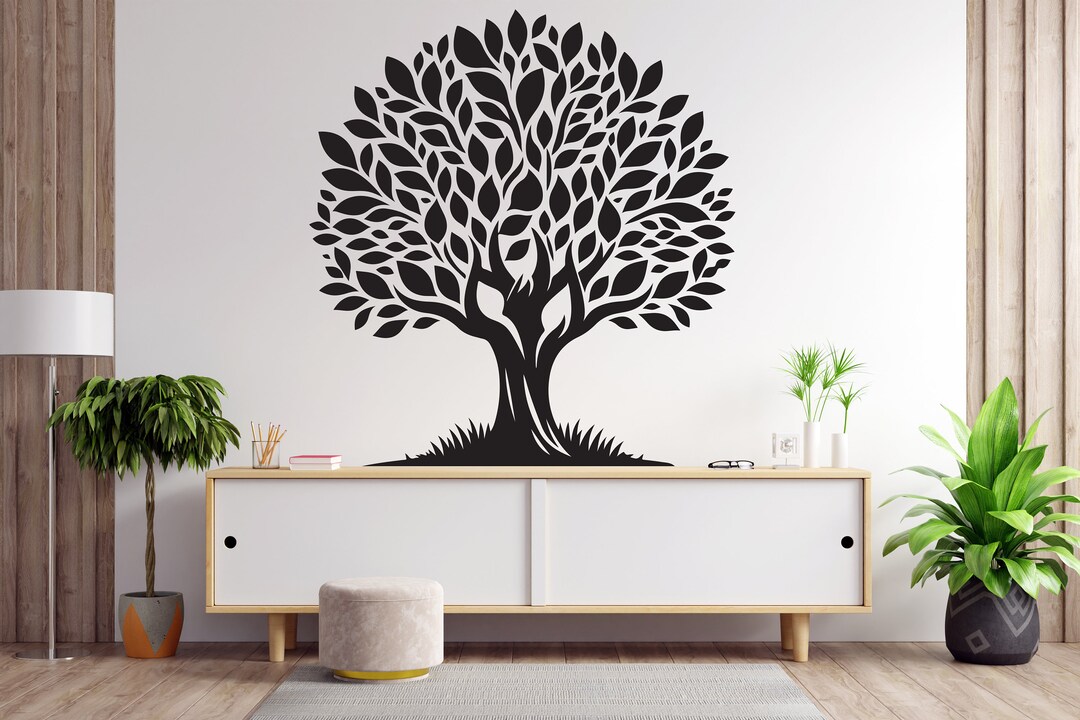 Tree Wall Decal Tree Wall Decor Tree Wall Sticker Tree of Life 1944EZ ...