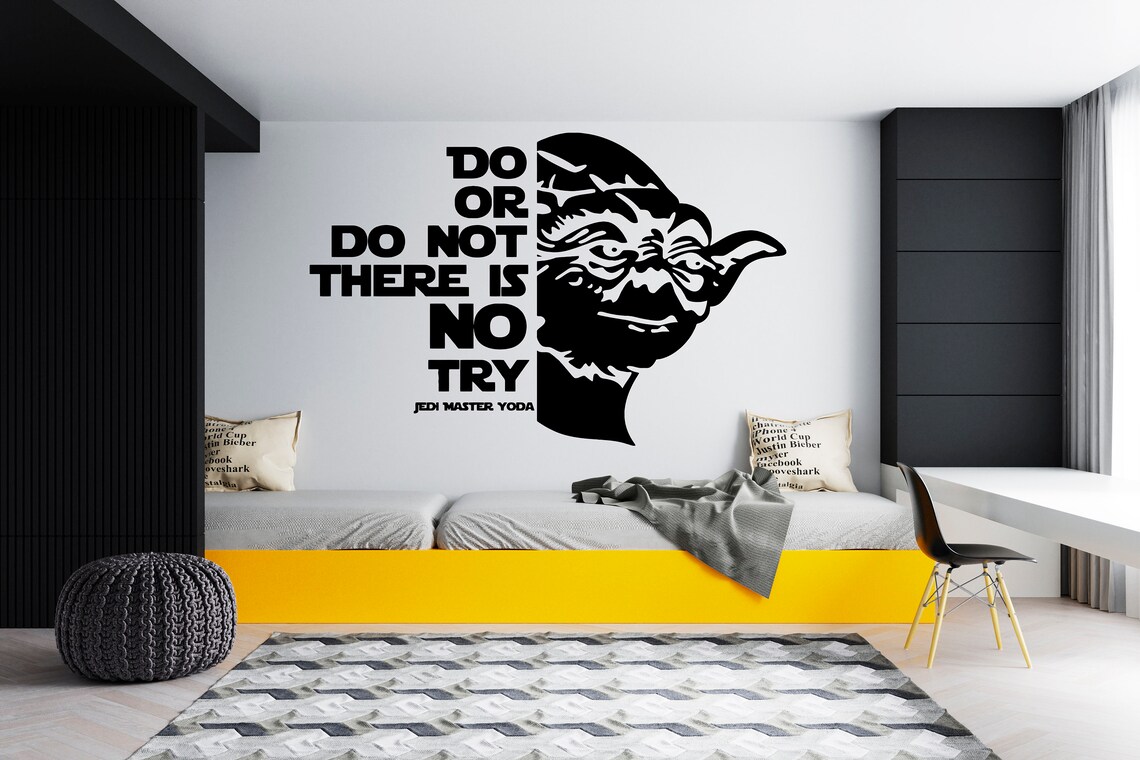 Star Wars Wall Decor Star Wars Wall Decal Star Wars Wall | Etsy